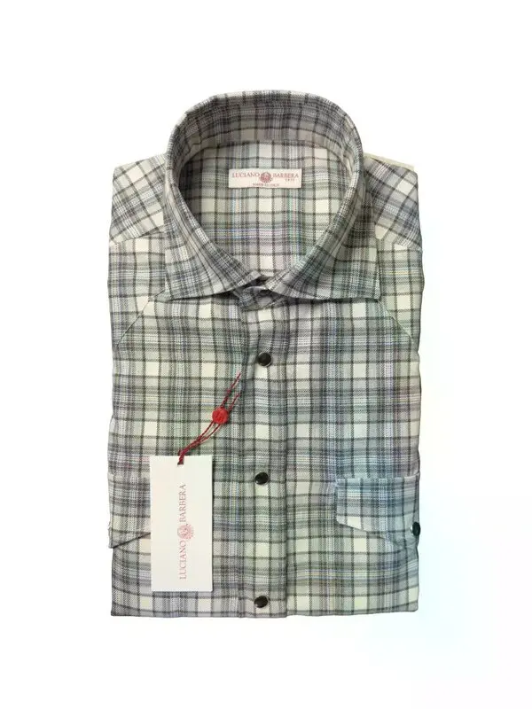 Luciano Barbera Check-pattern Shirt