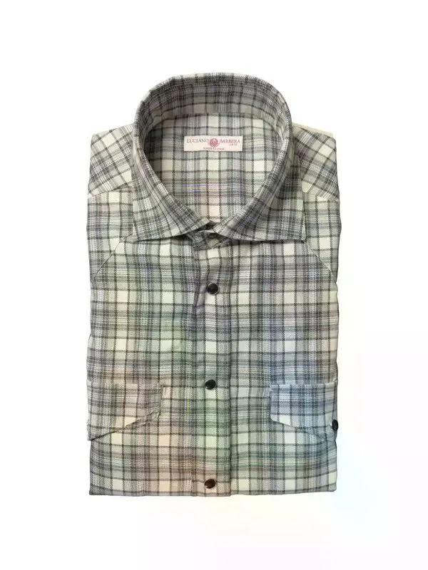Luciano Barbera Check-pattern Shirt