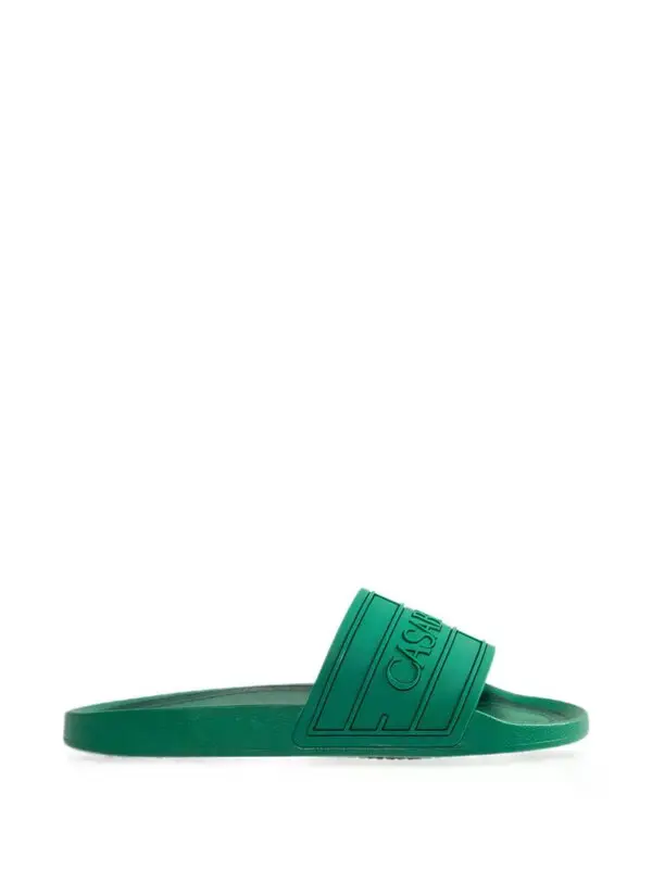 Casablanca Logo-embossed Slides