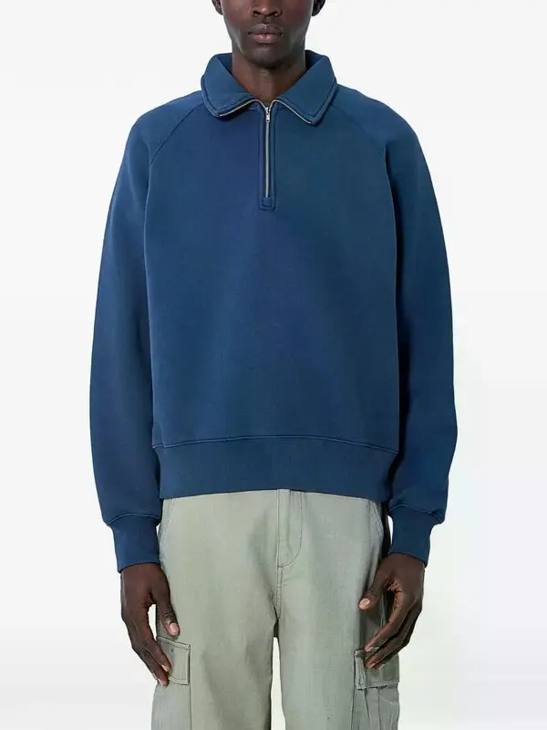 StÜssy Zip-fastening Sweatshirt - Blue