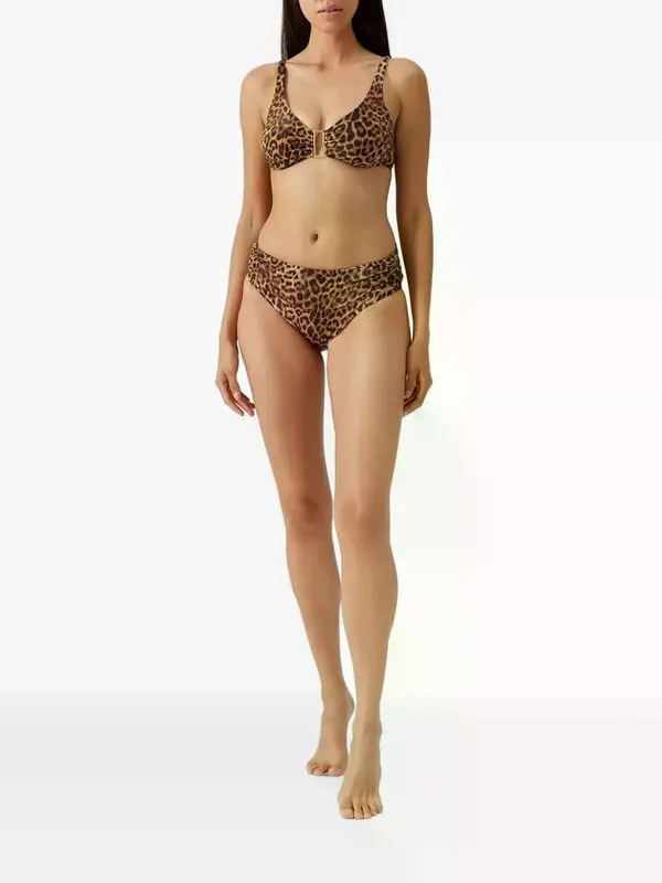 Melissa Odabash Bel Air Leopard-print Bikini Top