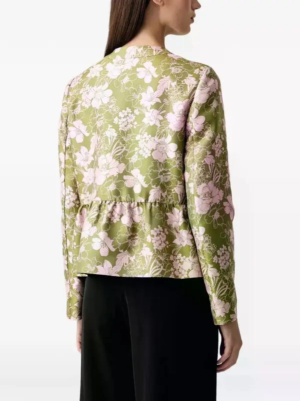 JOOP! Floral-print Peplum Top