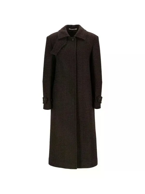 Tagliatore Bethany Houndstooth-pattern Coat
