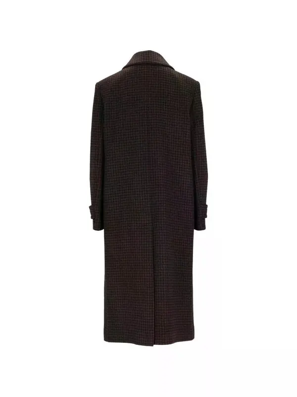 Tagliatore Bethany Houndstooth-pattern Coat