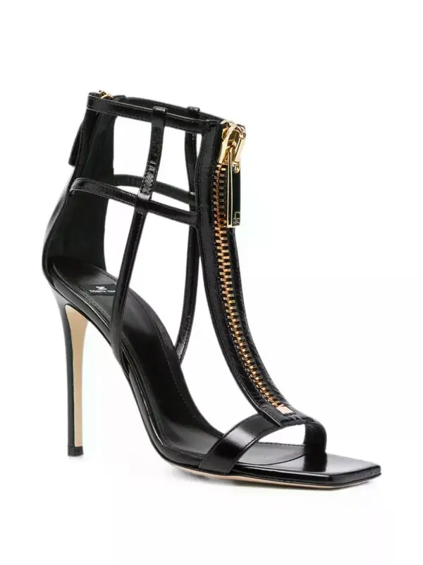 Elisabetta Franchi Zip-detail Cage Sandals
