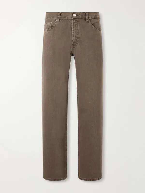 FRAME Relaxed Straight-leg Jeans