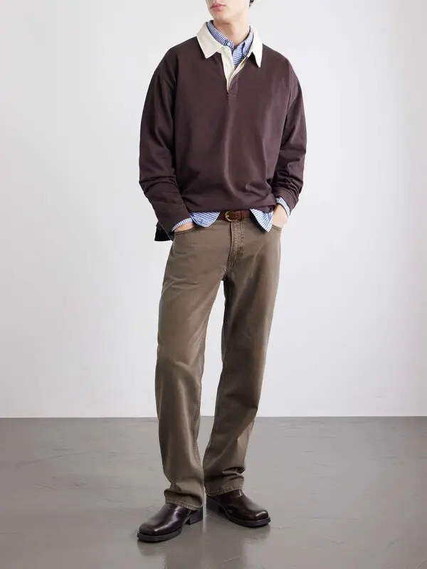 FRAME Relaxed Straight-leg Jeans