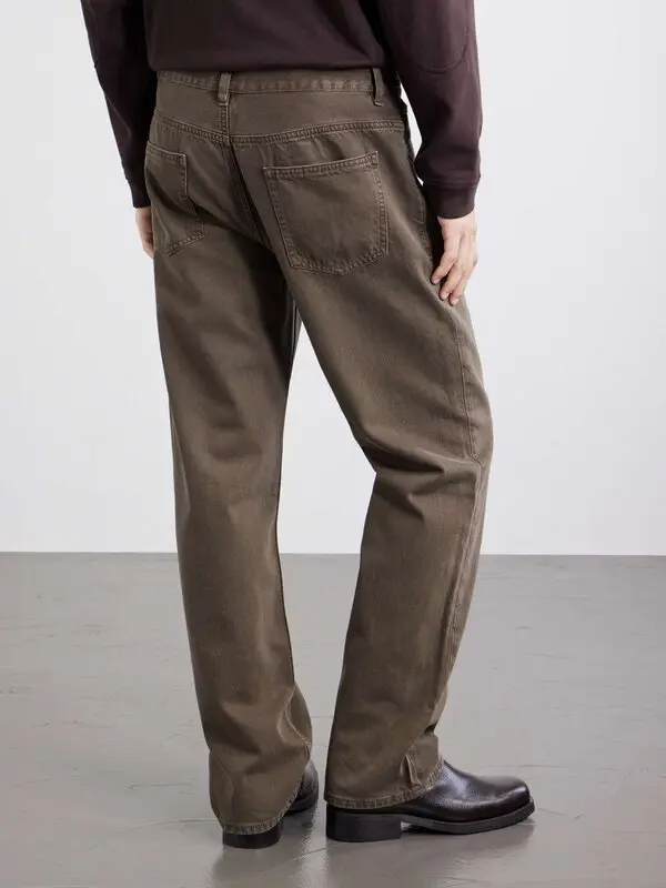 FRAME Relaxed Straight-leg Jeans