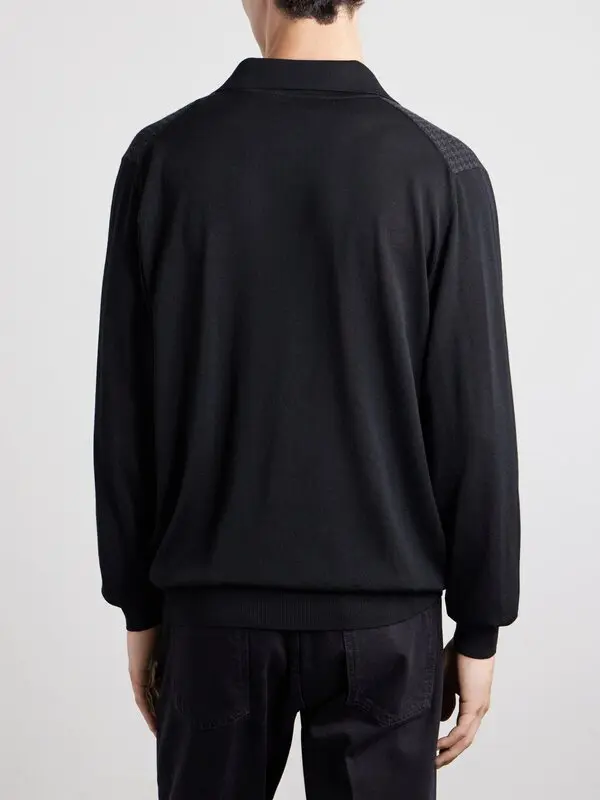 LARDINI Fresco Wool Cardigan