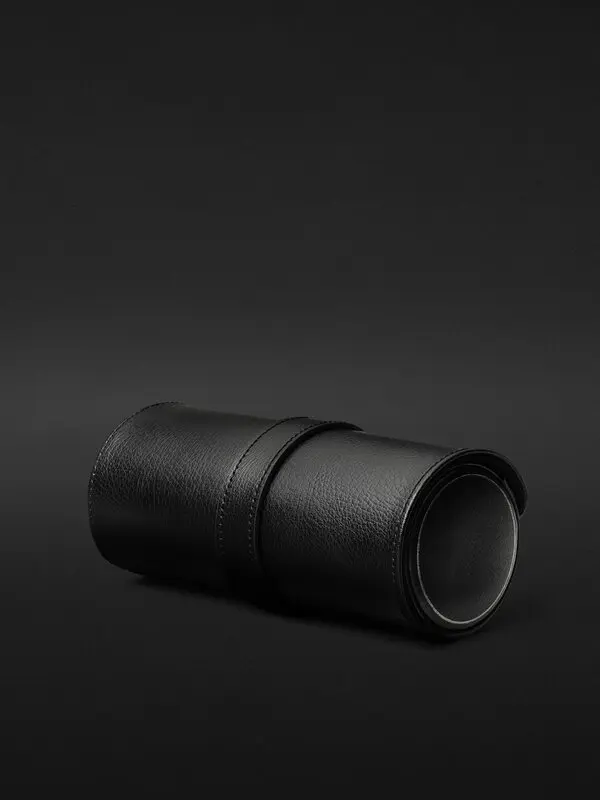 Wolf Textured Watch And Jewellery Roll