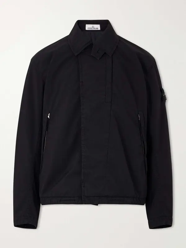 Stone Island Garment-dyed Shell Jacket