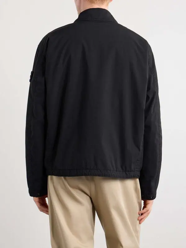 Stone Island Garment-dyed Shell Jacket