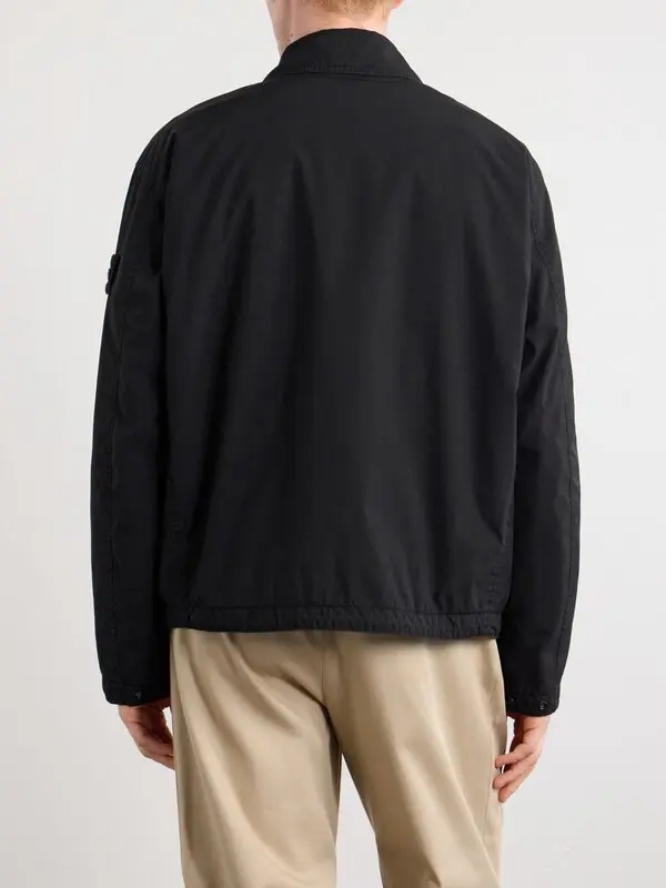 Stone Island Garment-dyed Shell Jacket