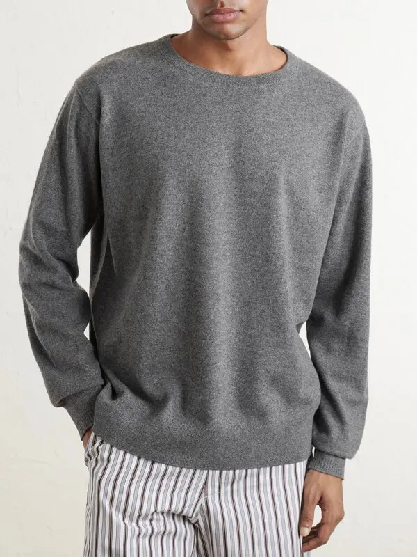 Dries Van Noten Cashmere Crew Neck Sweater