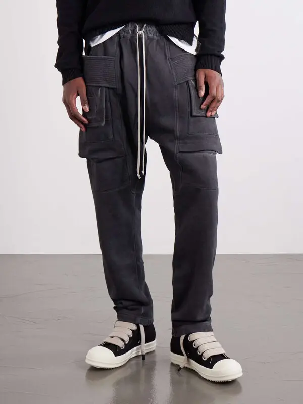 Rick Owens Jumbolace Denim Sneakers