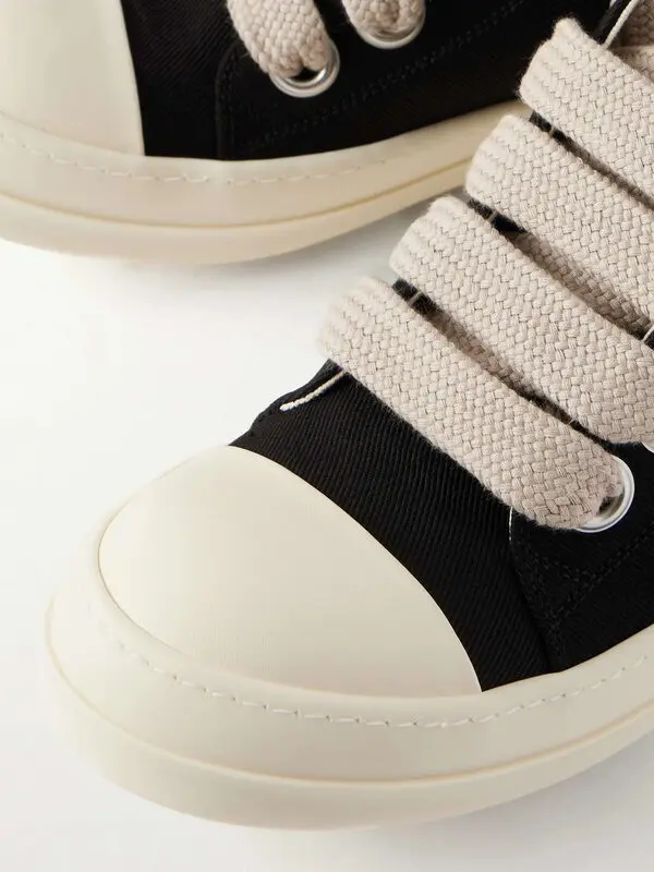 Rick Owens Jumbolace Denim Sneakers