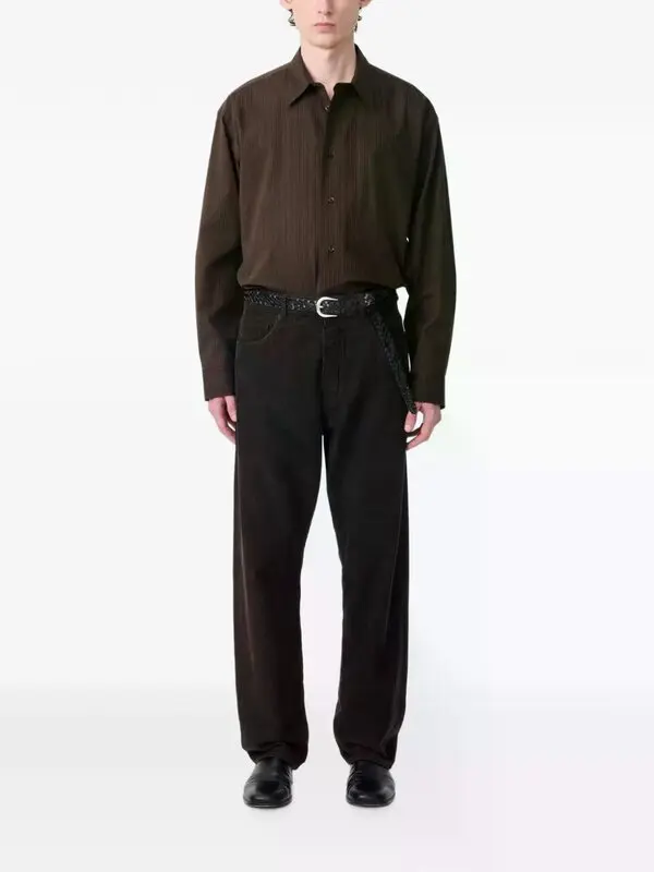 Studio Nicholson Hal Striped Cotton Shirt