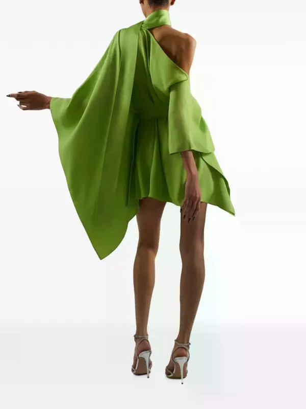 TALLER MARMO Belted Kaftan Mini Dress