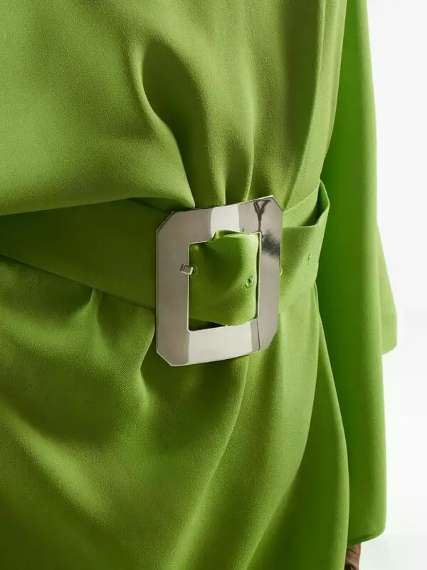 TALLER MARMO Belted Kaftan Mini Dress