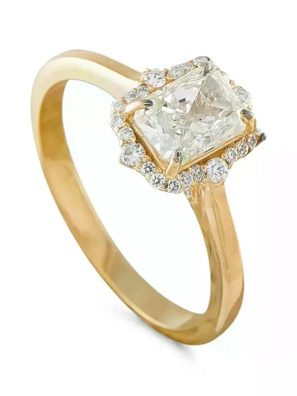 LB EXCLUSIVE Emerald And Diamond Ring