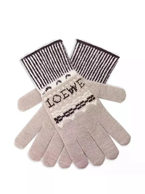 Loewe X Louis Wain Gloves In Wool Blend
