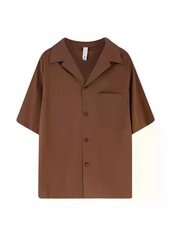 HEVO Short-sleeve Bowling-collar Shirt