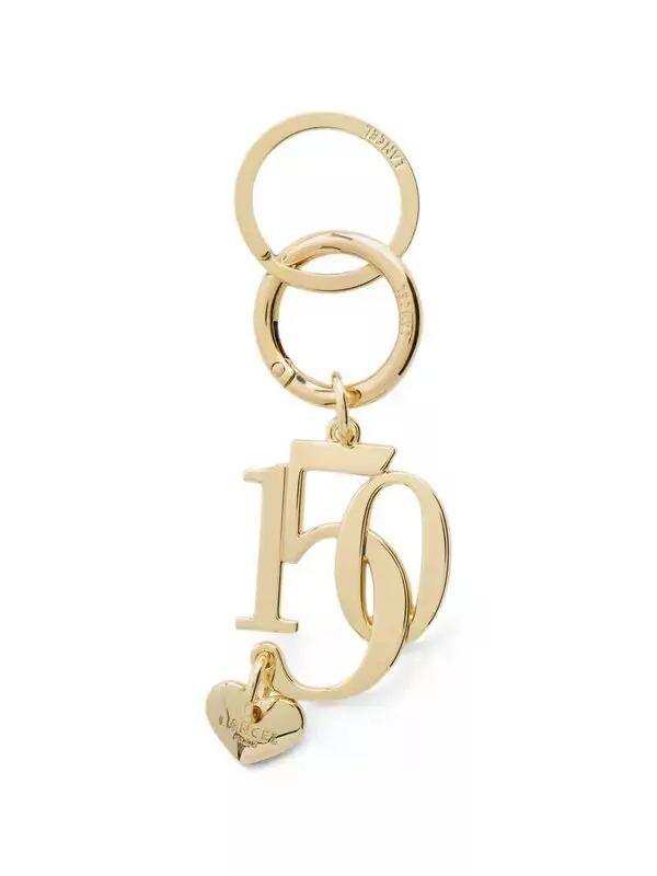 LANCEL Heart-pendant 150y Keyring - Gold