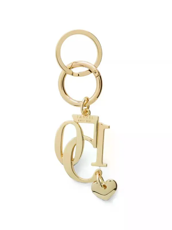 LANCEL Heart-pendant 150y Keyring