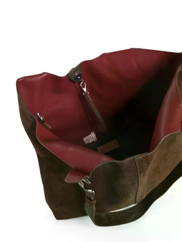 COCCINELLE Suede Leather Tote Bag