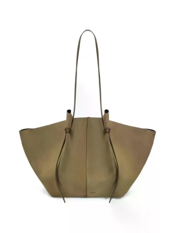 Yuzefi Large Mochi Suede Shoulder Bag