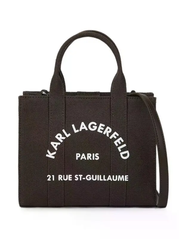 Karl Lagerfeld Mini Rue St-guillaume Tote Bag - Brown