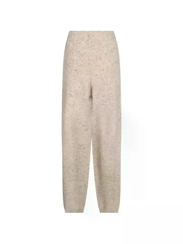 Fabiana Filippi Flecked Knit Elasticated Waist Trousers