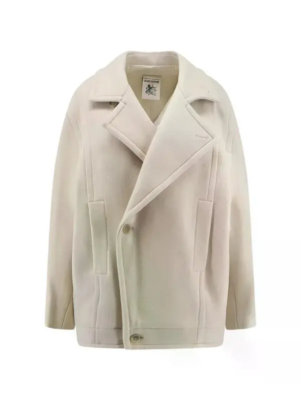 SEMICOUTURE Notched-lapel Coat