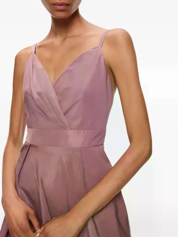 Pinko Wrap-style Slit-detail Gown - Pink