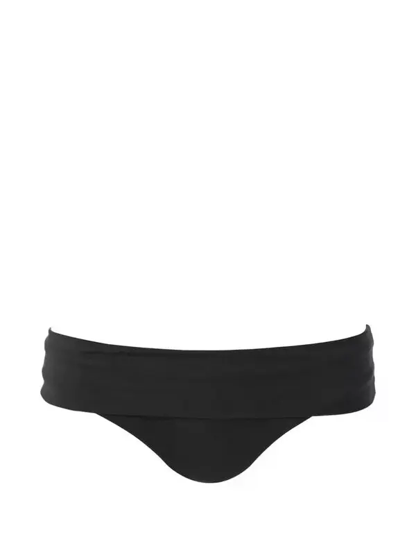 Melissa Odabash Brussels Fold-over Bikini Bottoms - Black