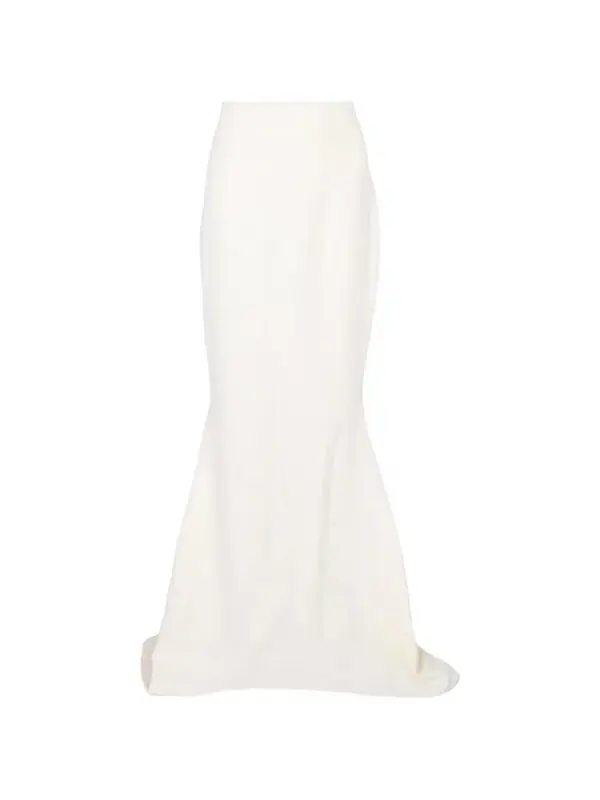 Safiyaa Mermaid-silhouette Floor-length Skirt - Neutrals
