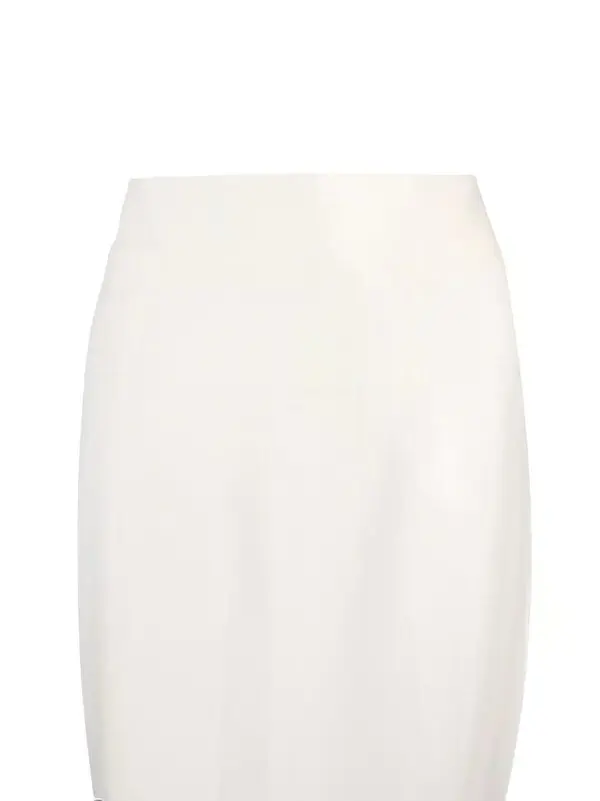 Safiyaa Ivory Mermaid Silhouette Floor Length Skirt
