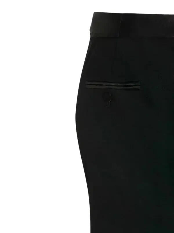 TOM FORD Satin-trim Back-slit Skirt