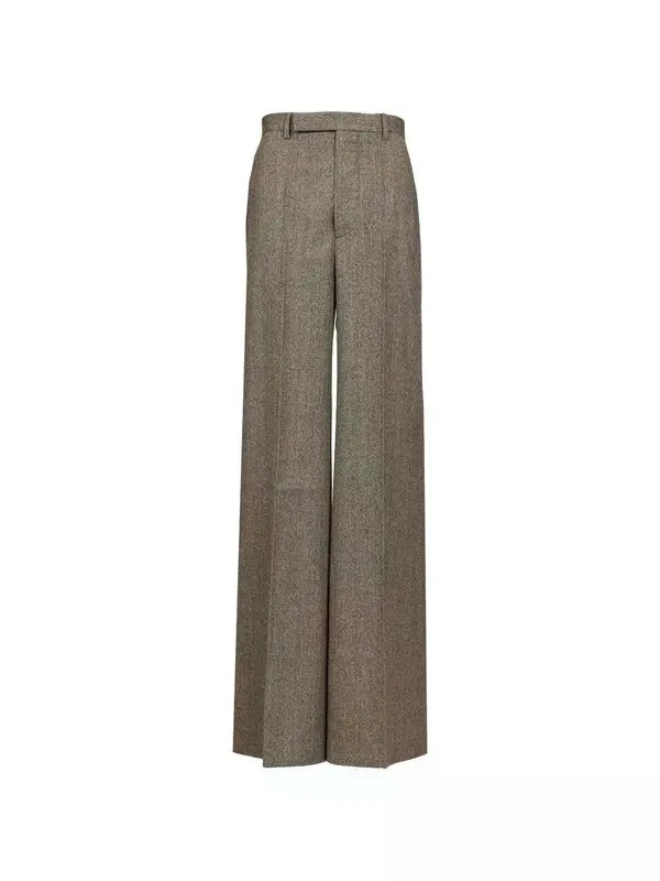 Rick Owens Tailored Wide-leg Trousers - Brown