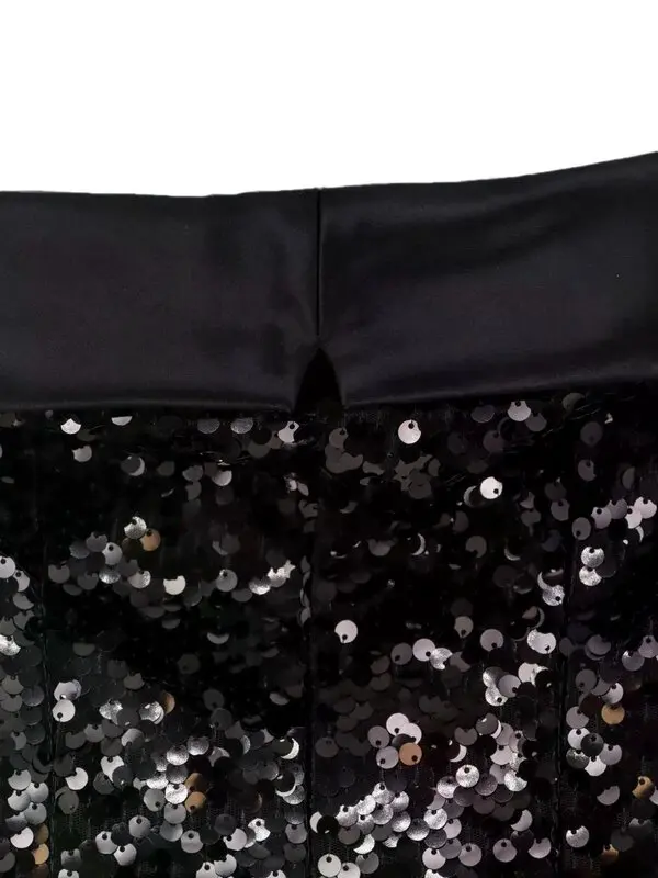 Alberta Ferretti Sequin-embellished A-line Midi Dress