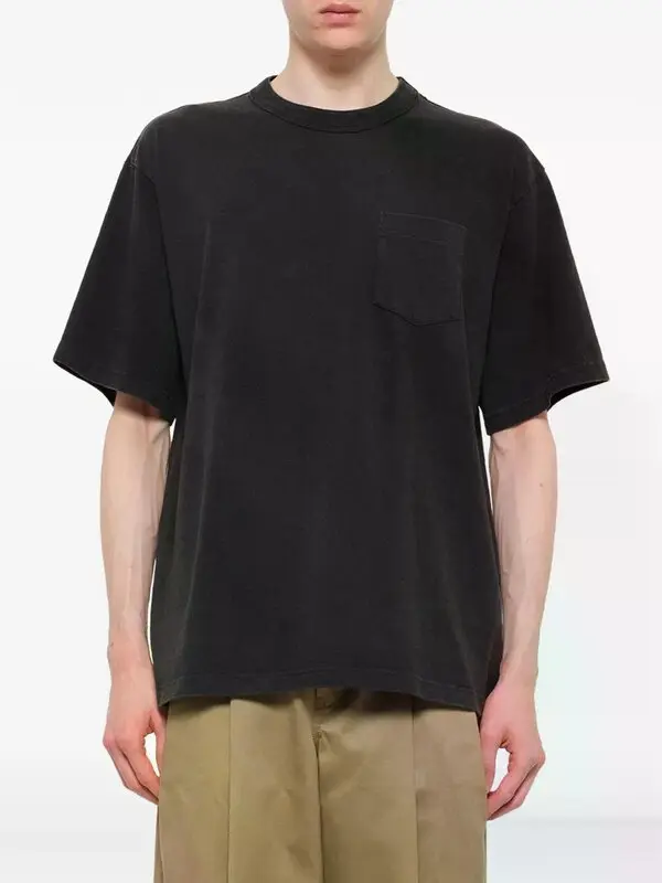 Sacai Chest-pocket Cotton T-shirt