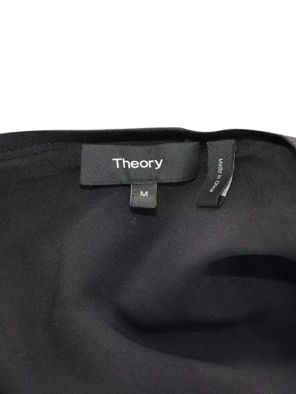 Theory Crepe Shift Midi Dress