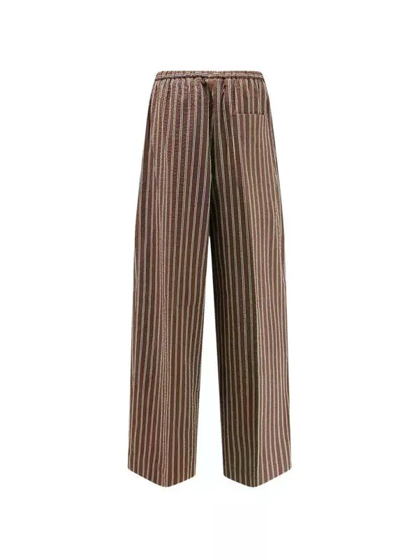 Closed Wynston Striped Cotton Palazzo Pants