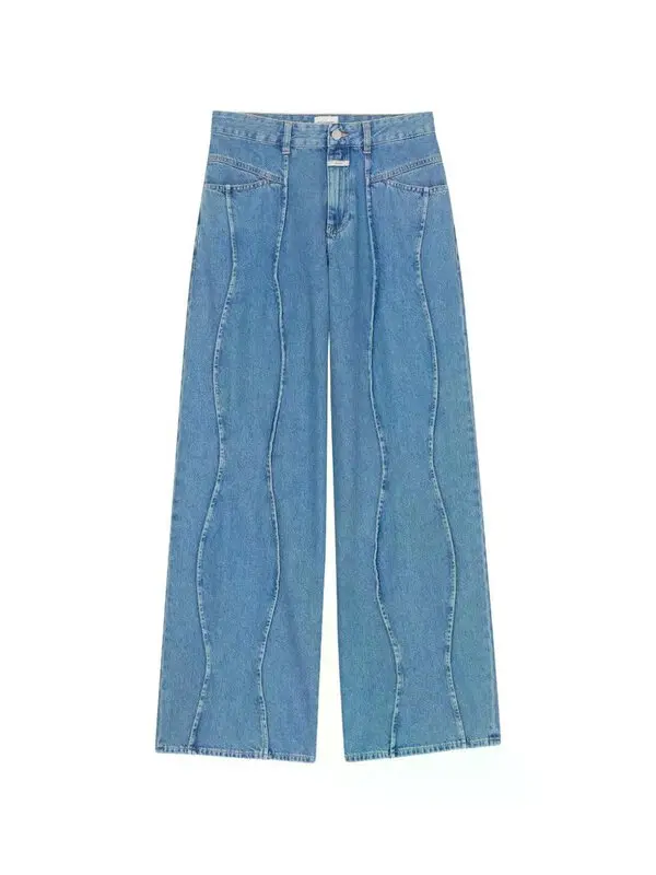 Closed Tali-x Panelled Jeans - Blue