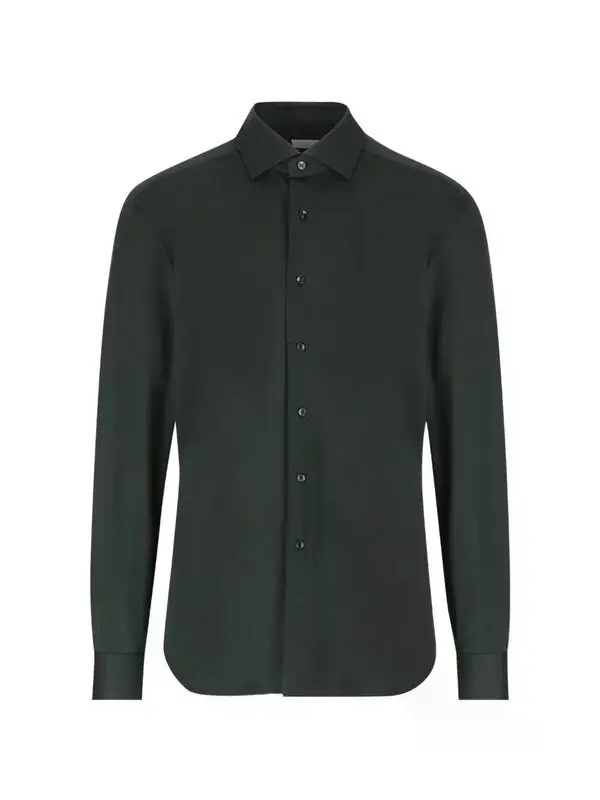 XACUS Twill-weave Long-sleeve Shirt