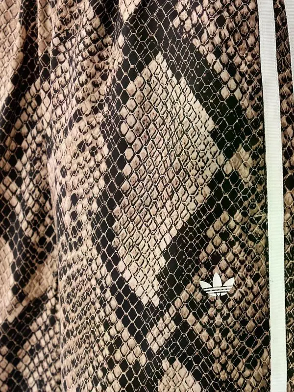 Adidas Snakeskin-print Track Pants