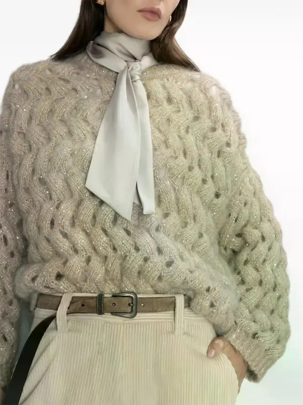 Brunello Cucinelli Kickflare Cigarette Trousers