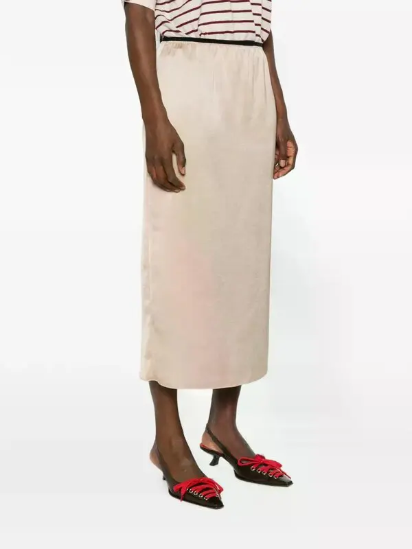 Maje Zip-fastening Midi Skirt