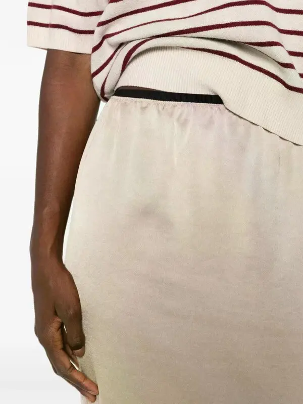 Maje Zip-fastening Midi Skirt