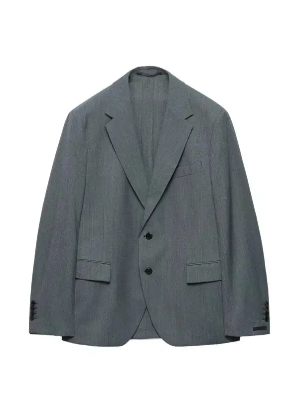 Prada Single-breasted Wool Blazer